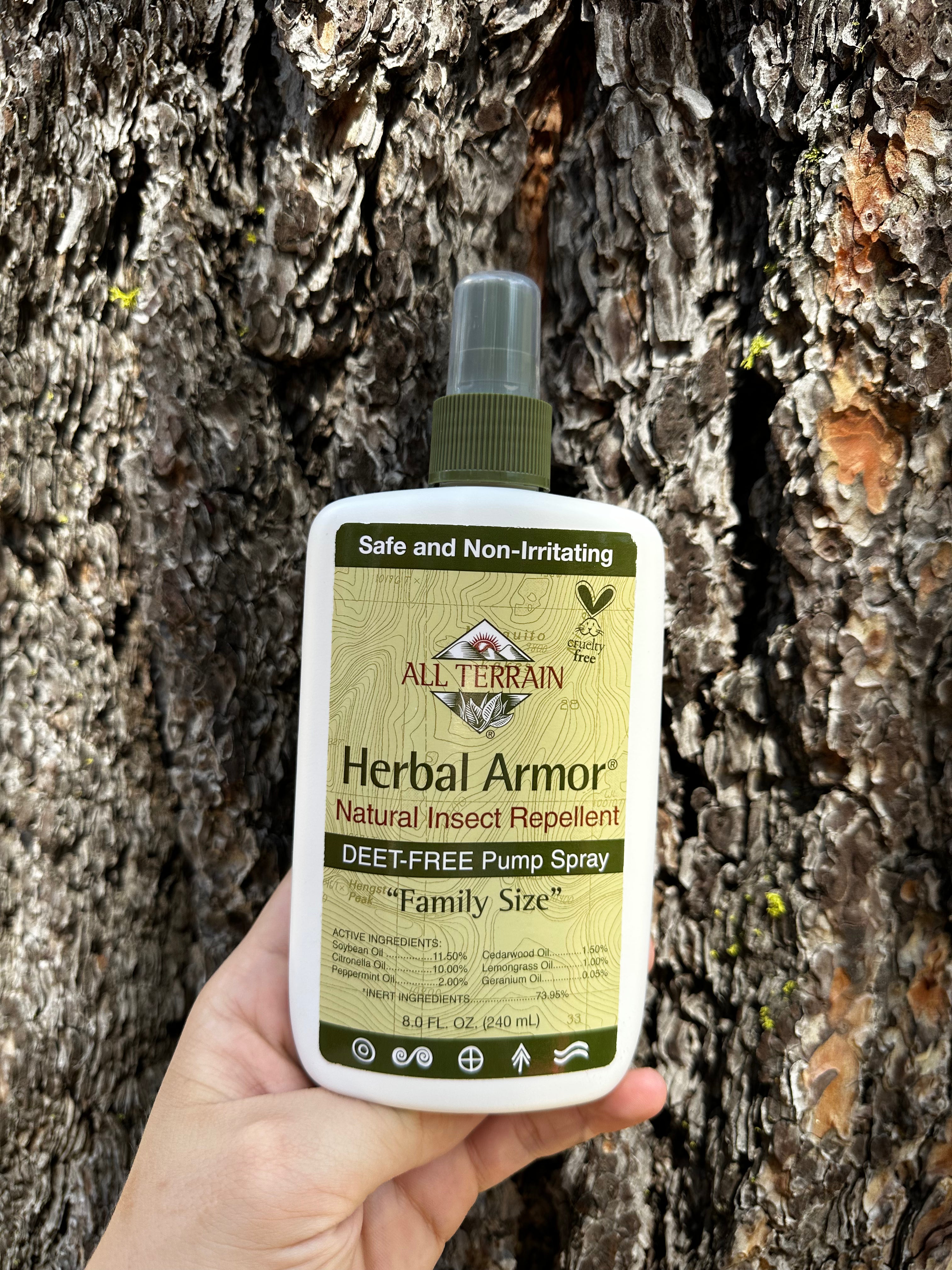 Herbal Armor Natural Bug Repellent "Family Size" – Wild Pines Shop